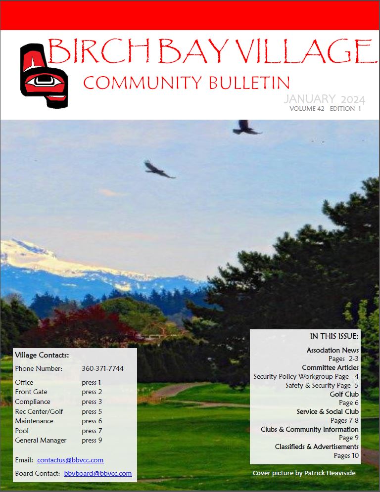 News – Birch Bay Village Community Club