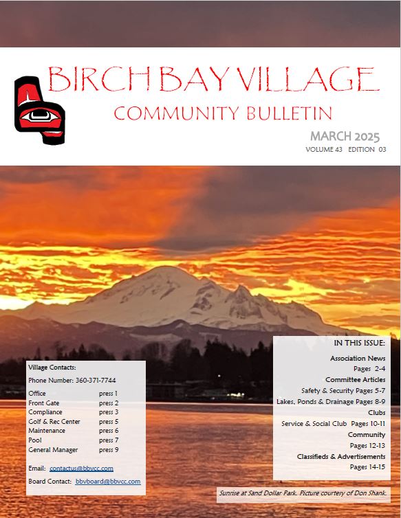 News – Birch Bay Village Community Club